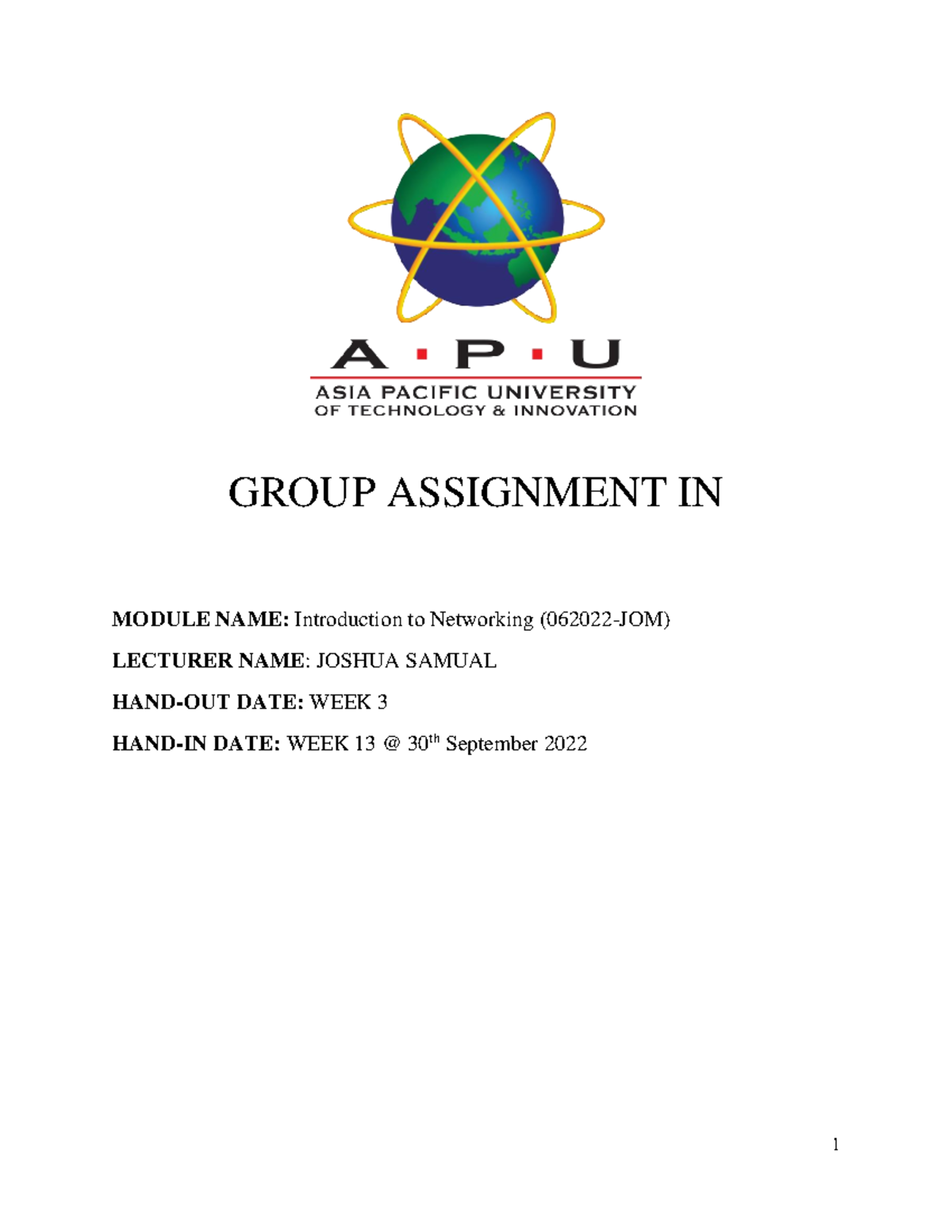 IN group assignment - Network Plan, Diagram and IPs for Vista Court B, First Floor - GROUP - Studocu