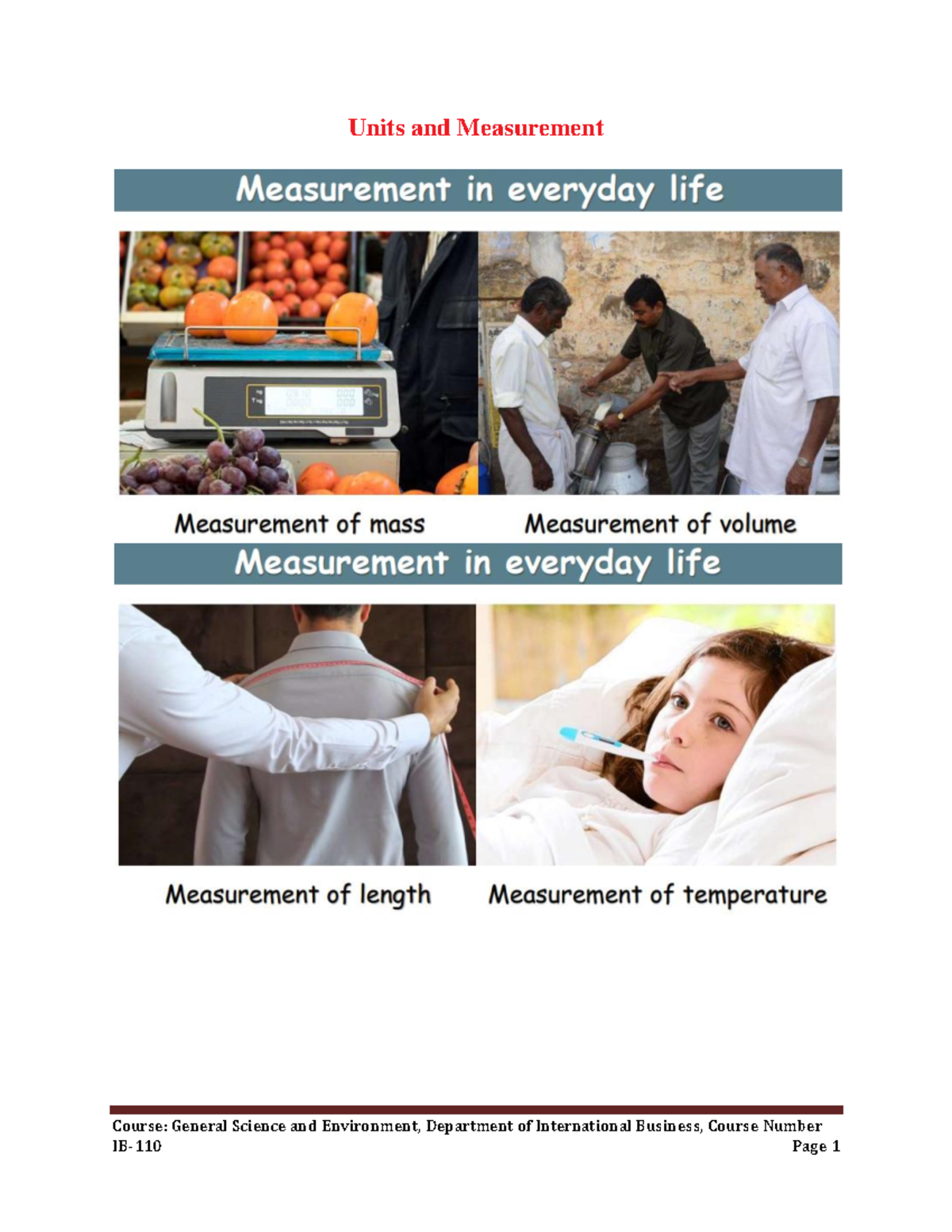 Lecture-02 - A lecture sheet about science. - Course: General Science ...