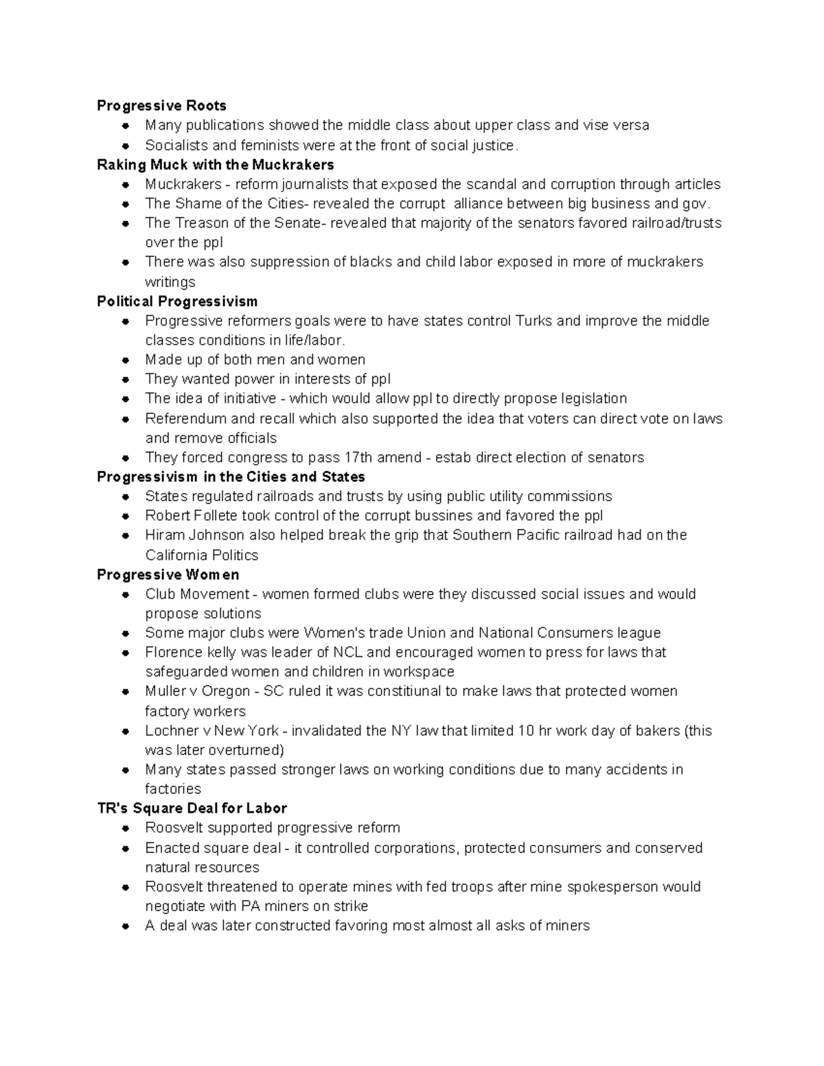 Chapter Outline 29-1 - Progressive Roots Many publications showed the ...