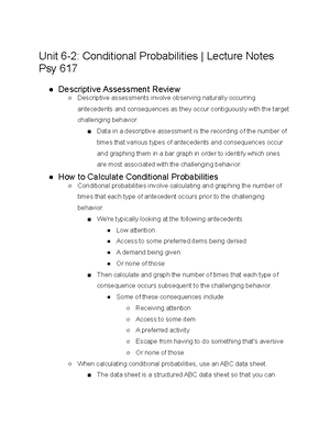 Unit 1-5 Multiple Stimulus Without Replacement (MSWO) Preference ...