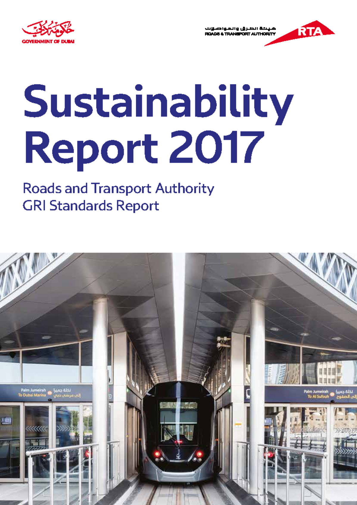 RTA Sustainability Report 2017 - Sustainability Report 2017 Roads and ...