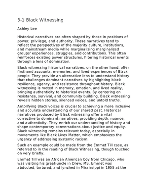 [Solved] Examine the differences between dominant historical narratives ...