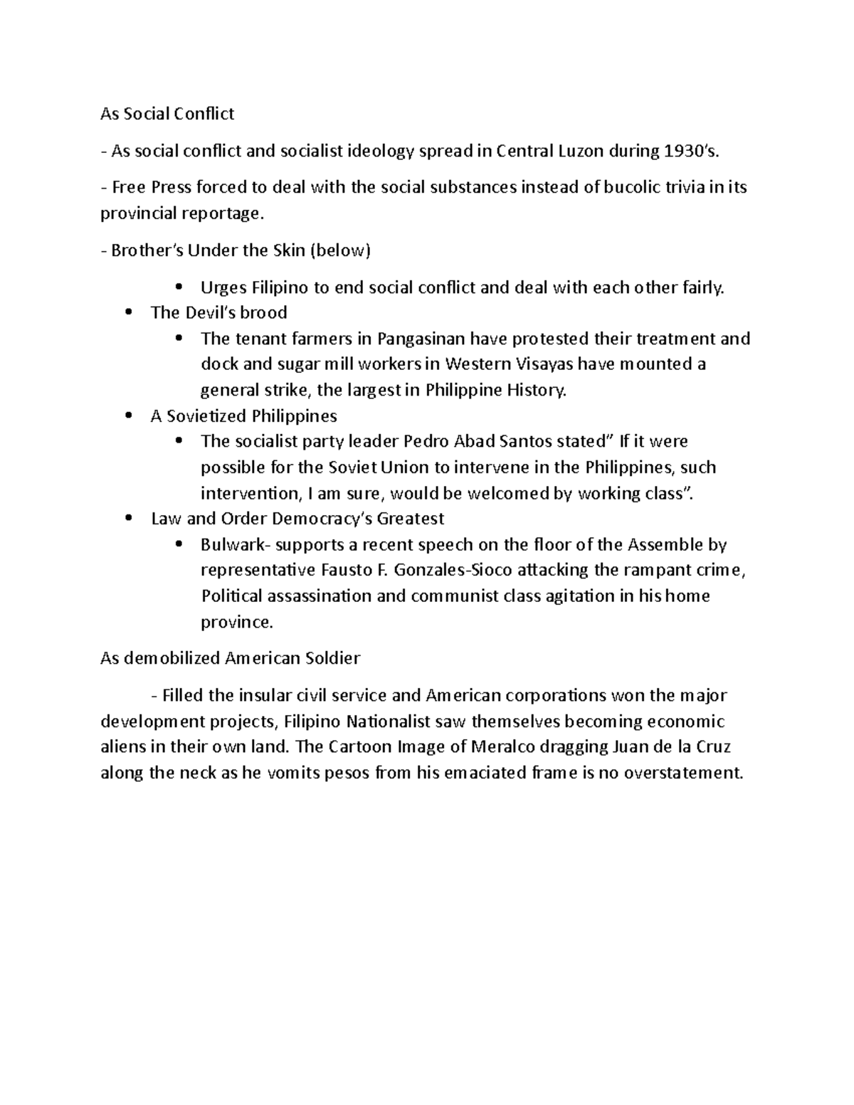 As Social Conflict - Keep up the good work - As Social Conflict As ...