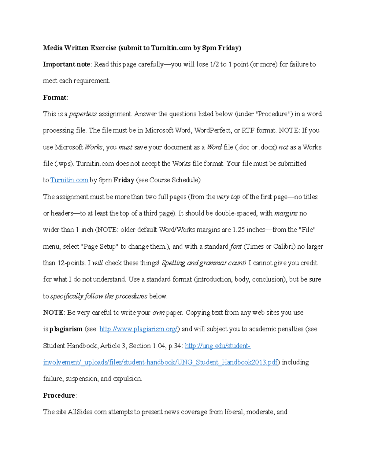 Media assignment - Professor Carl Cavalli - Deprecated API usage: The ...