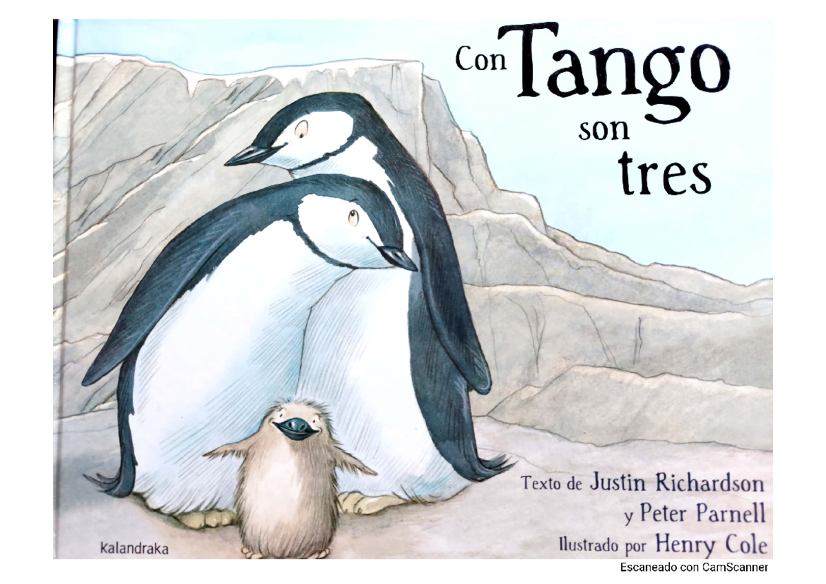 151 tris.- Con tango son tres - Peter Parnell y Justin Richardson ...