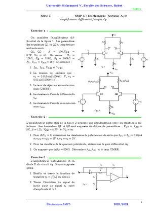 Td transformateur monophase et corrige - Plus corrigé TD-Transformateur-monophasé Exercice 1 ...