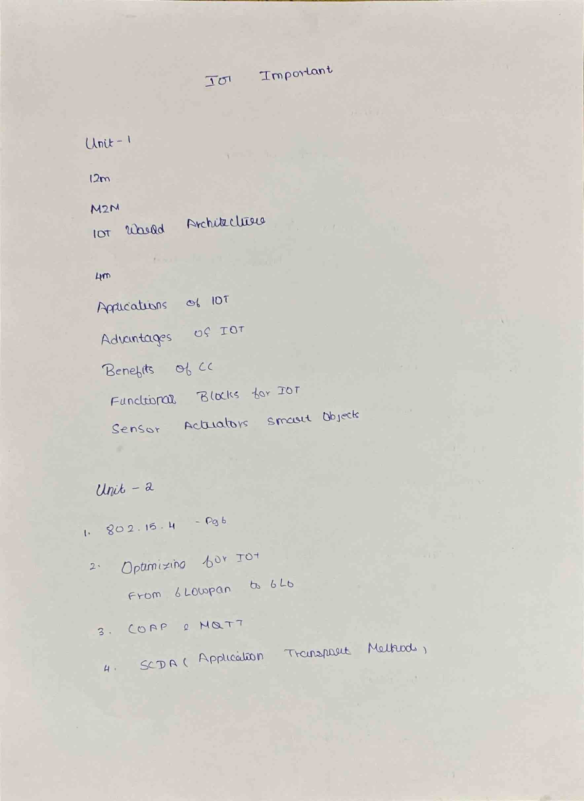 IOT IMP SEM - Internet of Things - T rn p o,y-Lo. t I I UnL- 1 I 1 Ltm {:y::(1J.n et IDT Ad \J ...