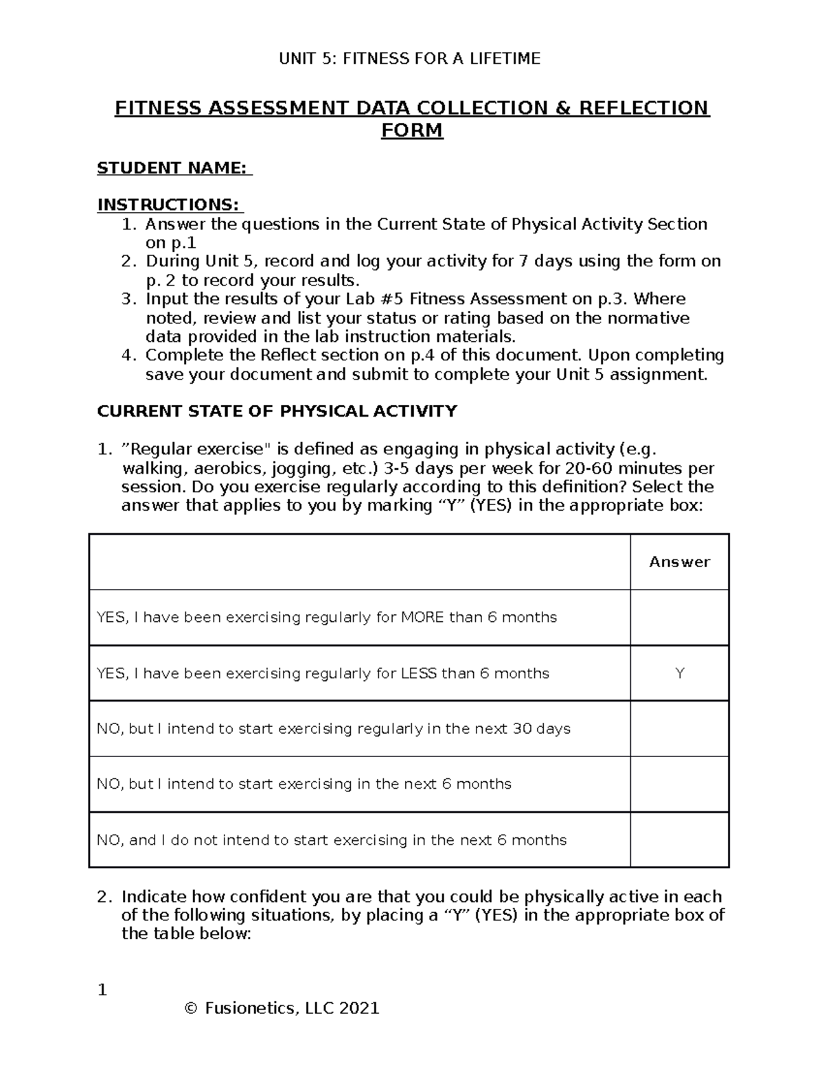 Unit5Fitness Assessment Data Collection Reflection Form-210104-150827 ...