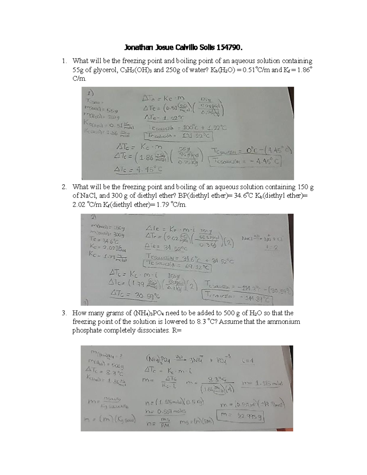 Tarea de propiedades coligativas Jonathan - Jonathan Josue Calvillo ...