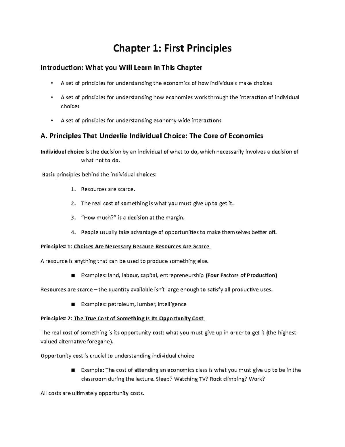 Introductionary Principles - Chapter 1: First Principles Introduction ...