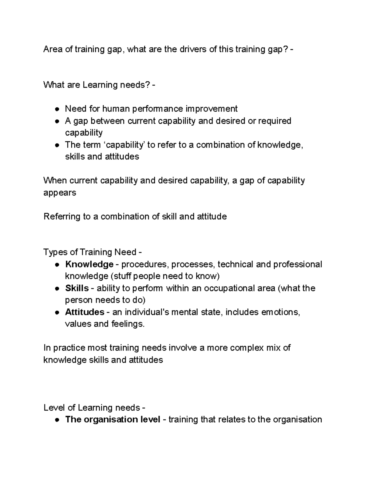 BS3947 21 03 2022 11-1 - Business school notes on Employee development ...