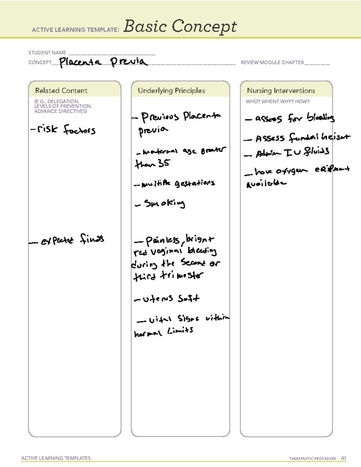 Active Learning Template Basic Concept Copy (2) Copy - ACTIVE LEARNING ...