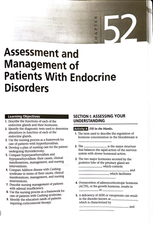 Diabetes Chp 51 - Assessment and Management of Patients With Diabetes ...