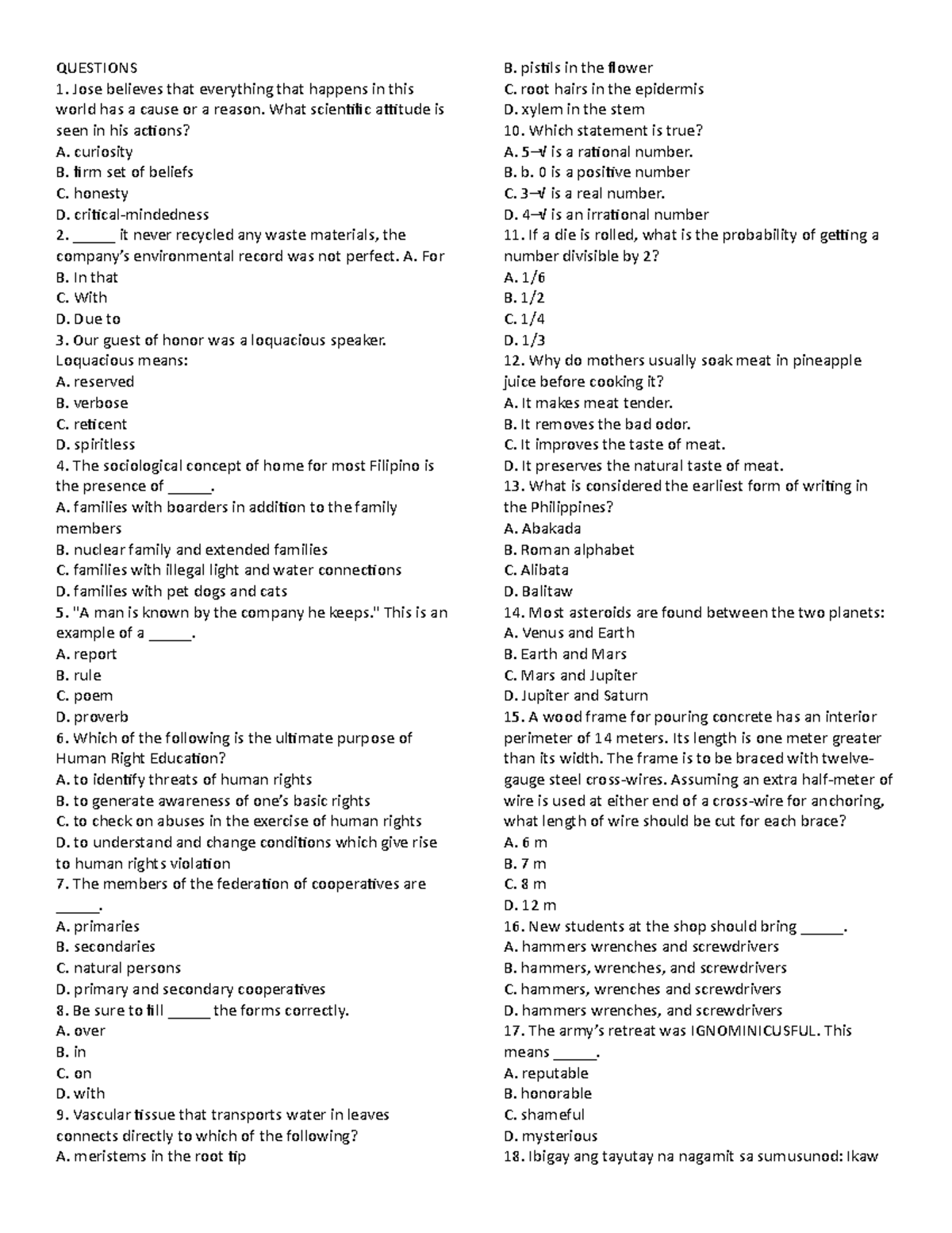 GEN - This is for Teachers Professional Licensure Examination ...