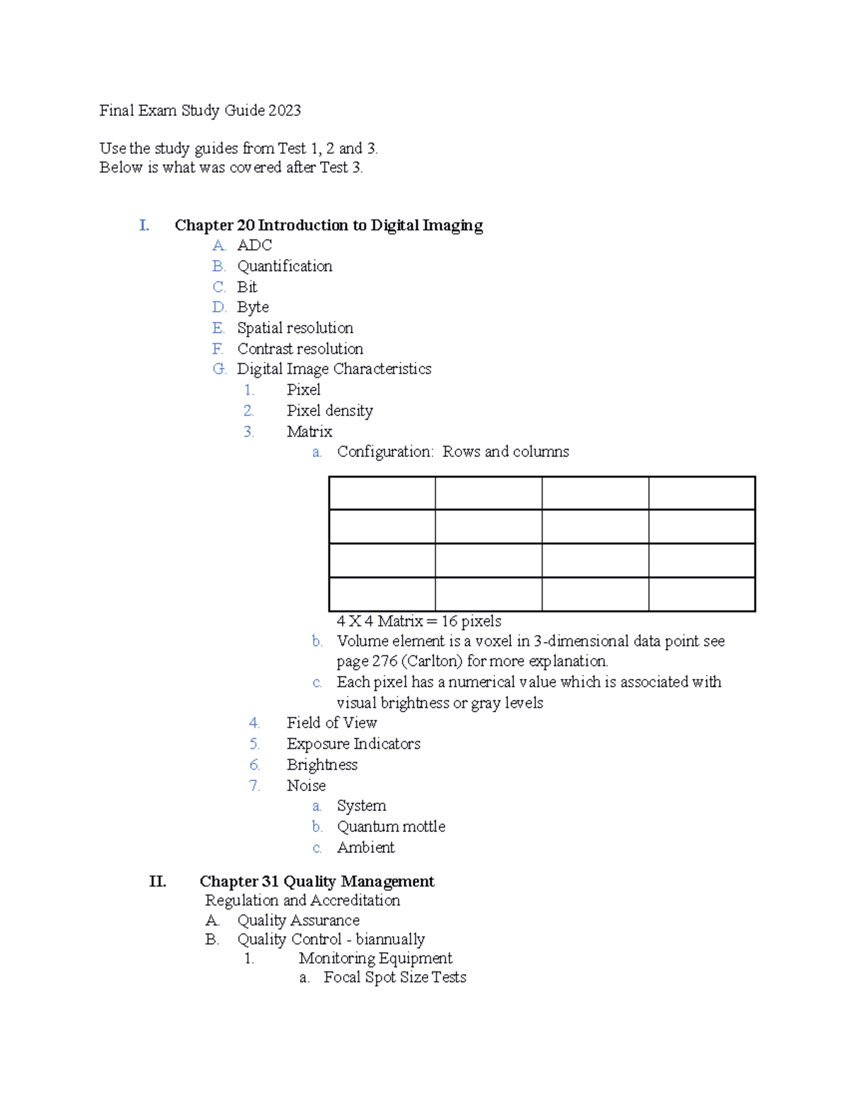 Final Exam Sudy Guide 2023 - Final Exam Study Guide 2023 Use the study ...