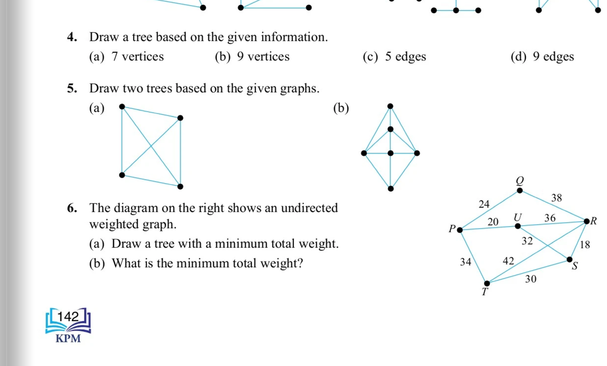 Mathematics Form 4 KSSM - ECM 607 - en ee oe e a a o 4. Draw atree ...