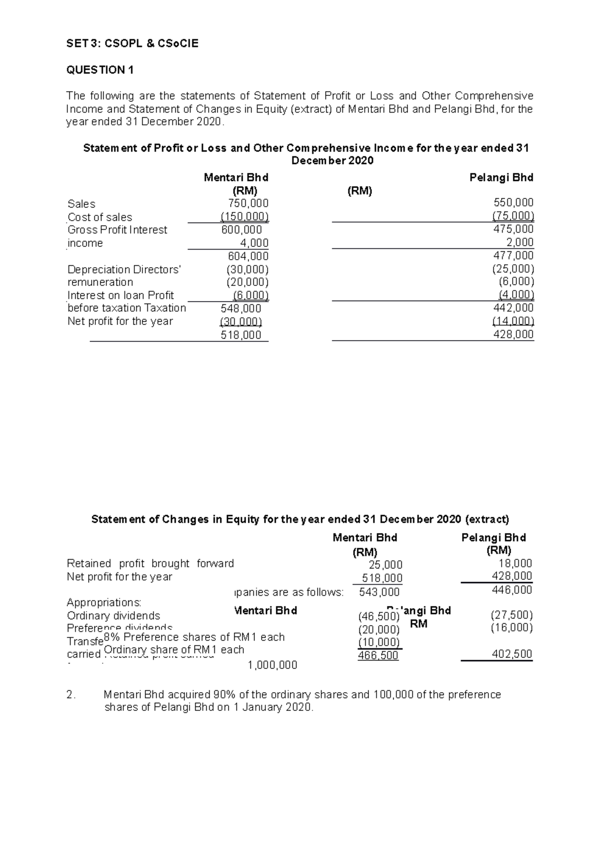 SET 3 Csopl AND CSo CIE - Past year question - SET 3: CSOPL & CSoCIE ...