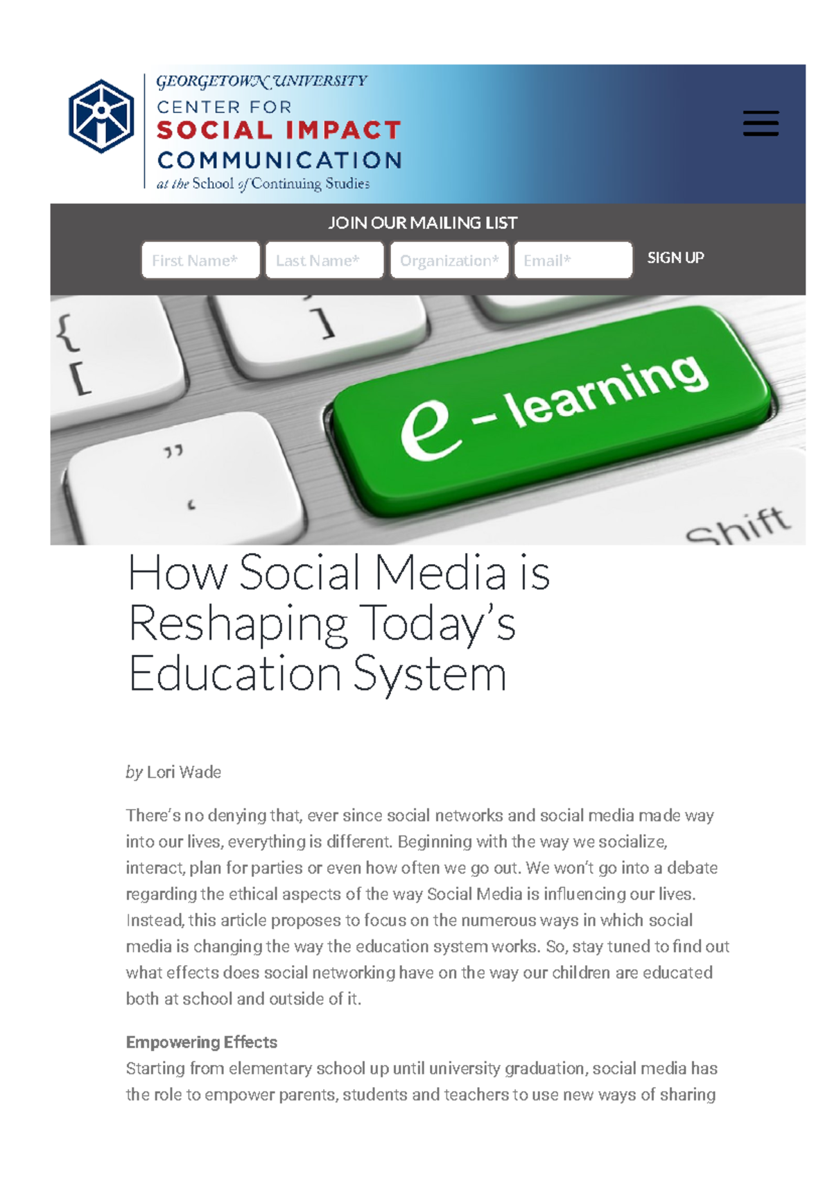 09876sdfghjhgfdsdf - How Social Media is Reshaping Today’s Education ...