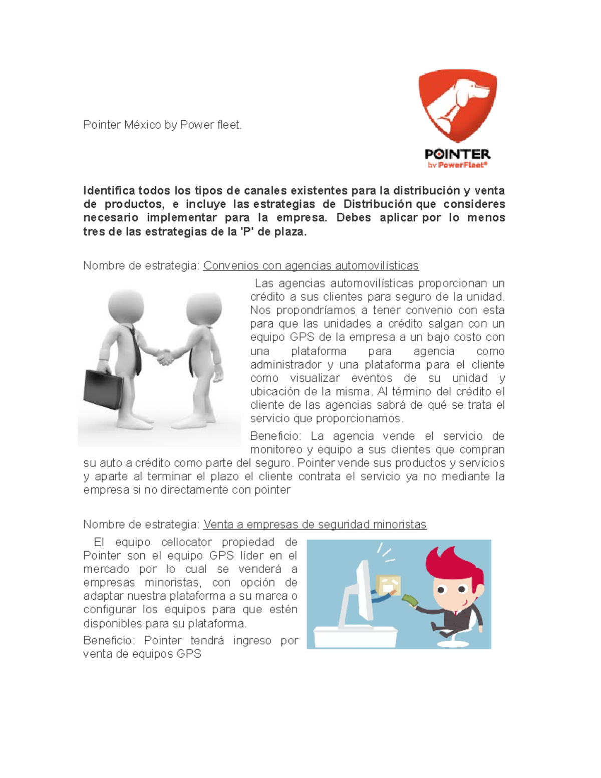 Tercer avance del proyecto - Pointer México by Power fleet. Identifica ...