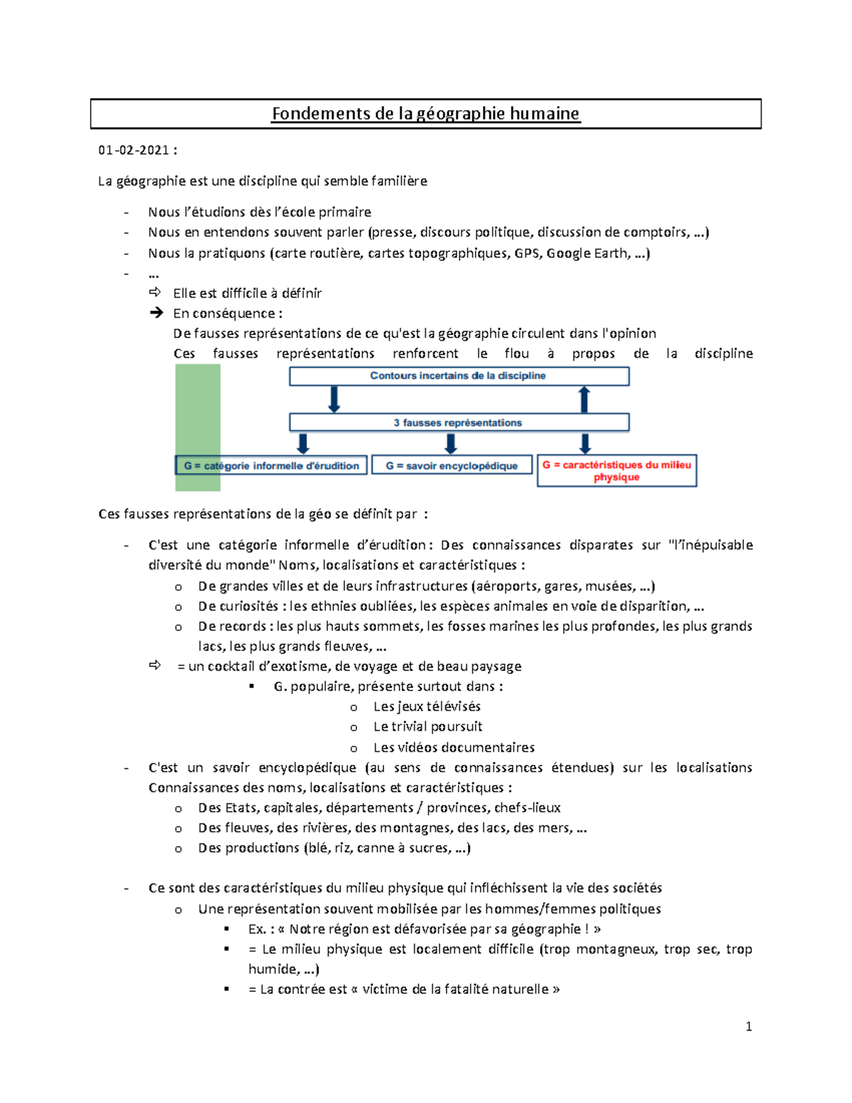 Fondements de la géographie humaine - Fondements de la géographie ...