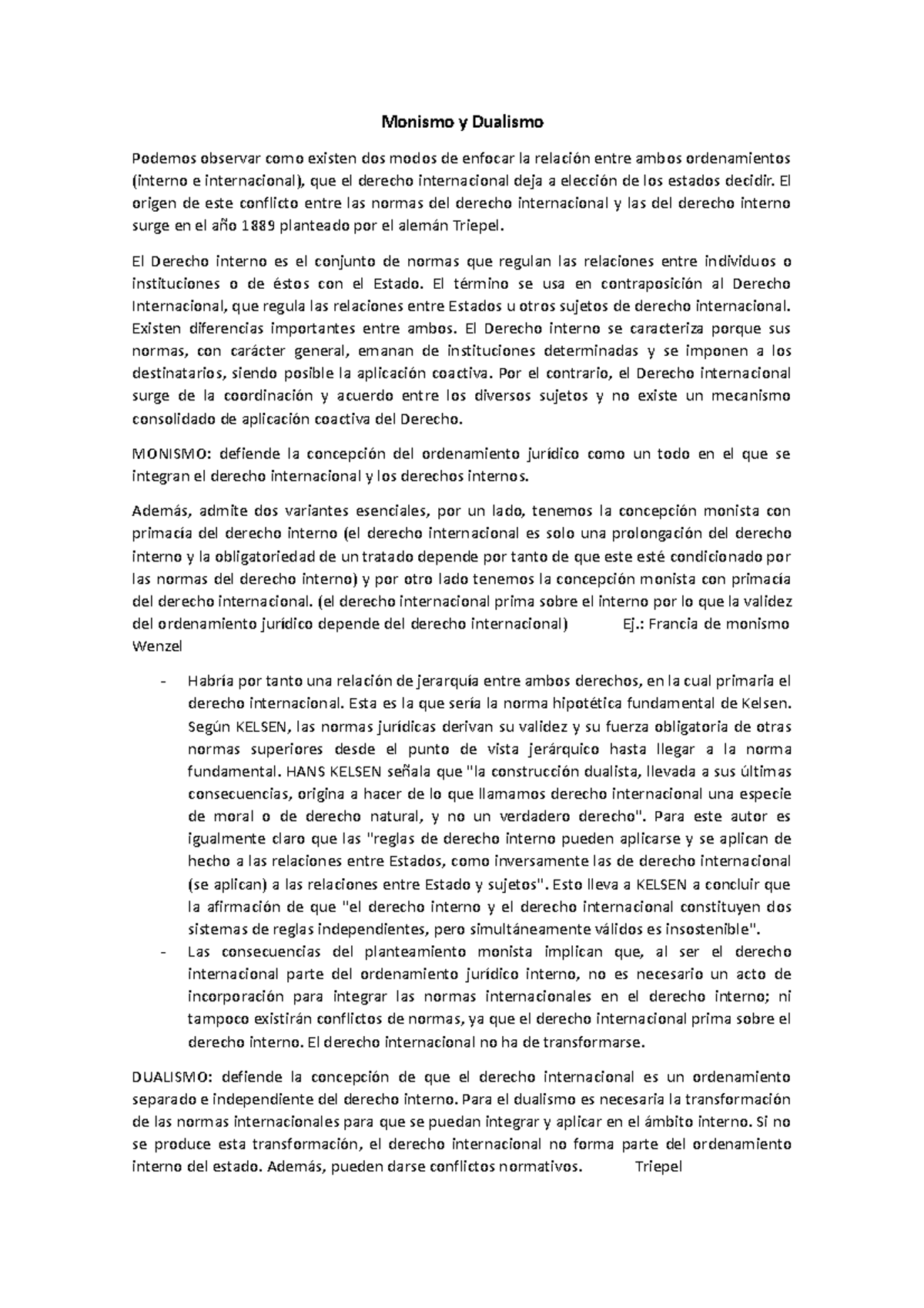 Monismo y Dualismo - Monismo y Dualismo Podemos observar como existen ...