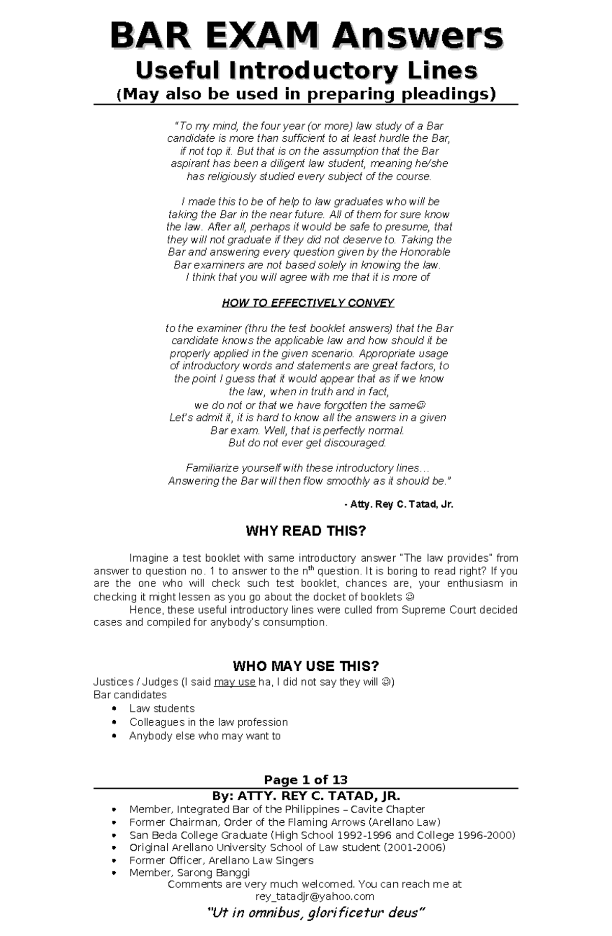 Introductory-line - fghhj - Useful Introductory Lines Useful ...