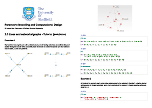 CIV61016 summary notes - Parametric Modelling and Computational Design ...