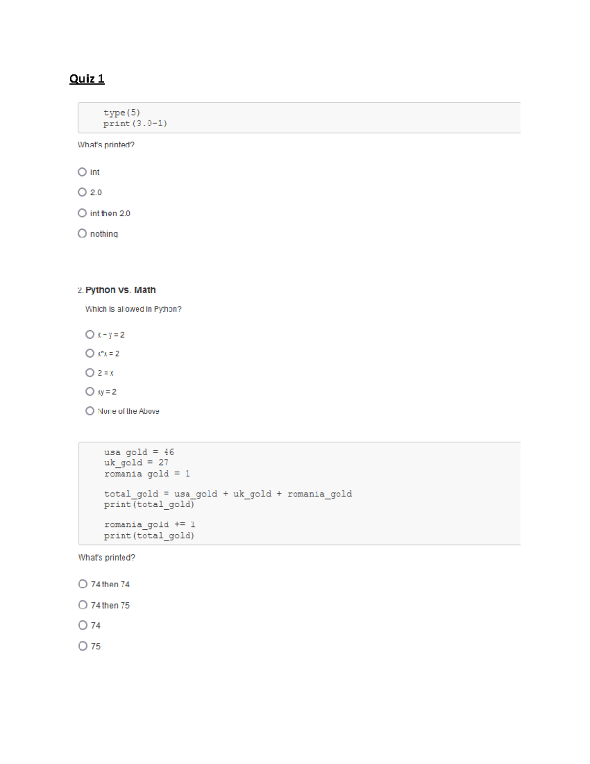Practice Problems - Assignment 1 - INFO1110 - USyd - Studocu