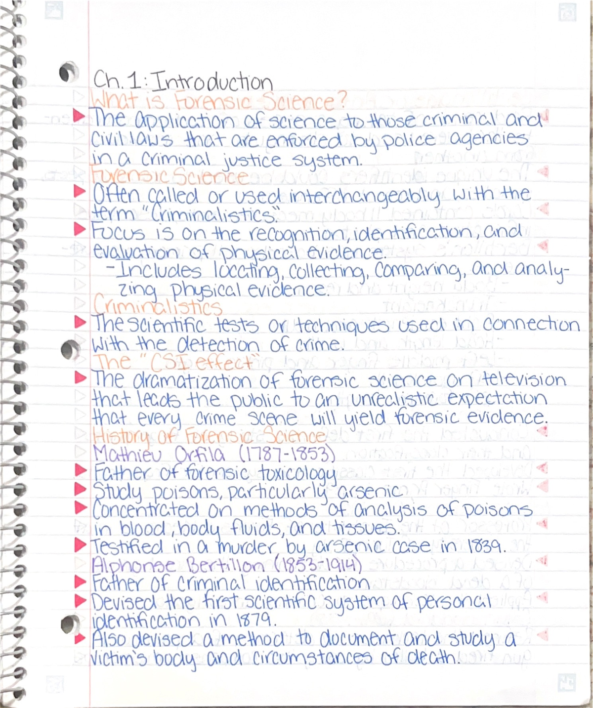Chapter One Notes - CJE2645 - Studocu