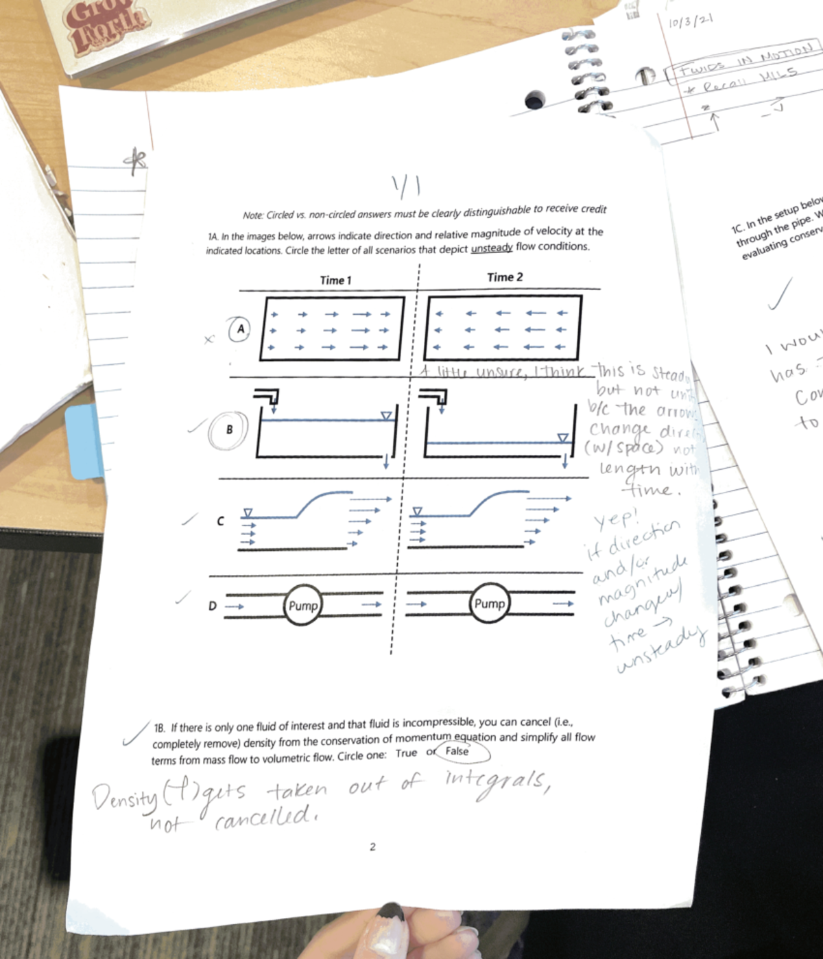 Exam 2 Professor Jack Puleo Covers Uniform And Steady Flow Control