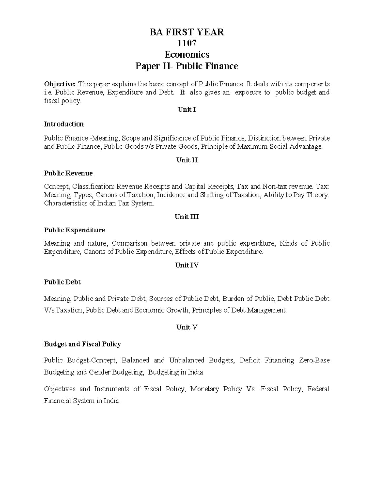 644609 e38e8d7 - Teri mmaii ka bhosda - BA FIRST YEAR 1107 Economics ...