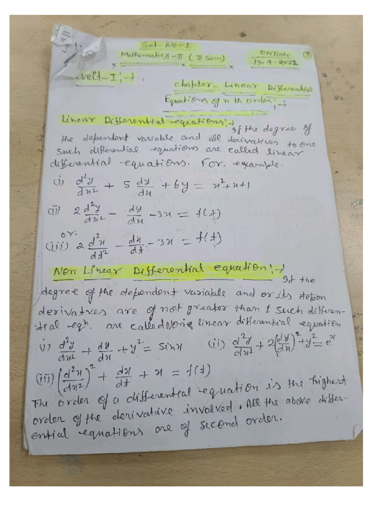 Unit 1 maths - Applied Mathematics - Studocu