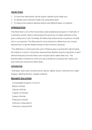 CHM256 Experiment 4 LAB Report - ANALYTICAL CHEMISTRY LAB REPORT ...