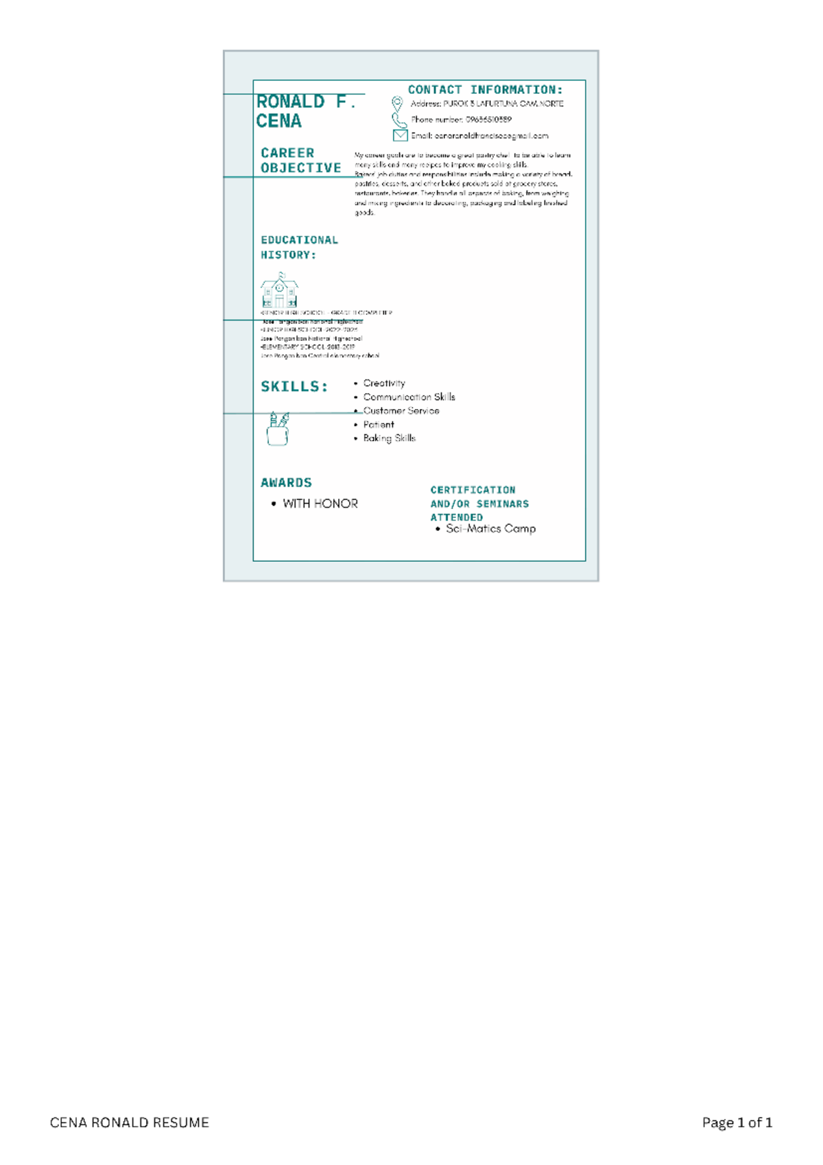 CENA Ronald Resume 20240513 213407 0000 - Corporate law office ...