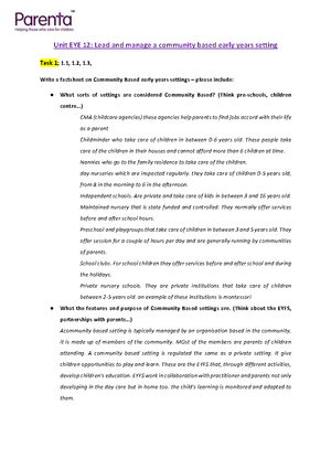 Unit 1 Assignment 2 template - P4: Discuss the internal, external and ...