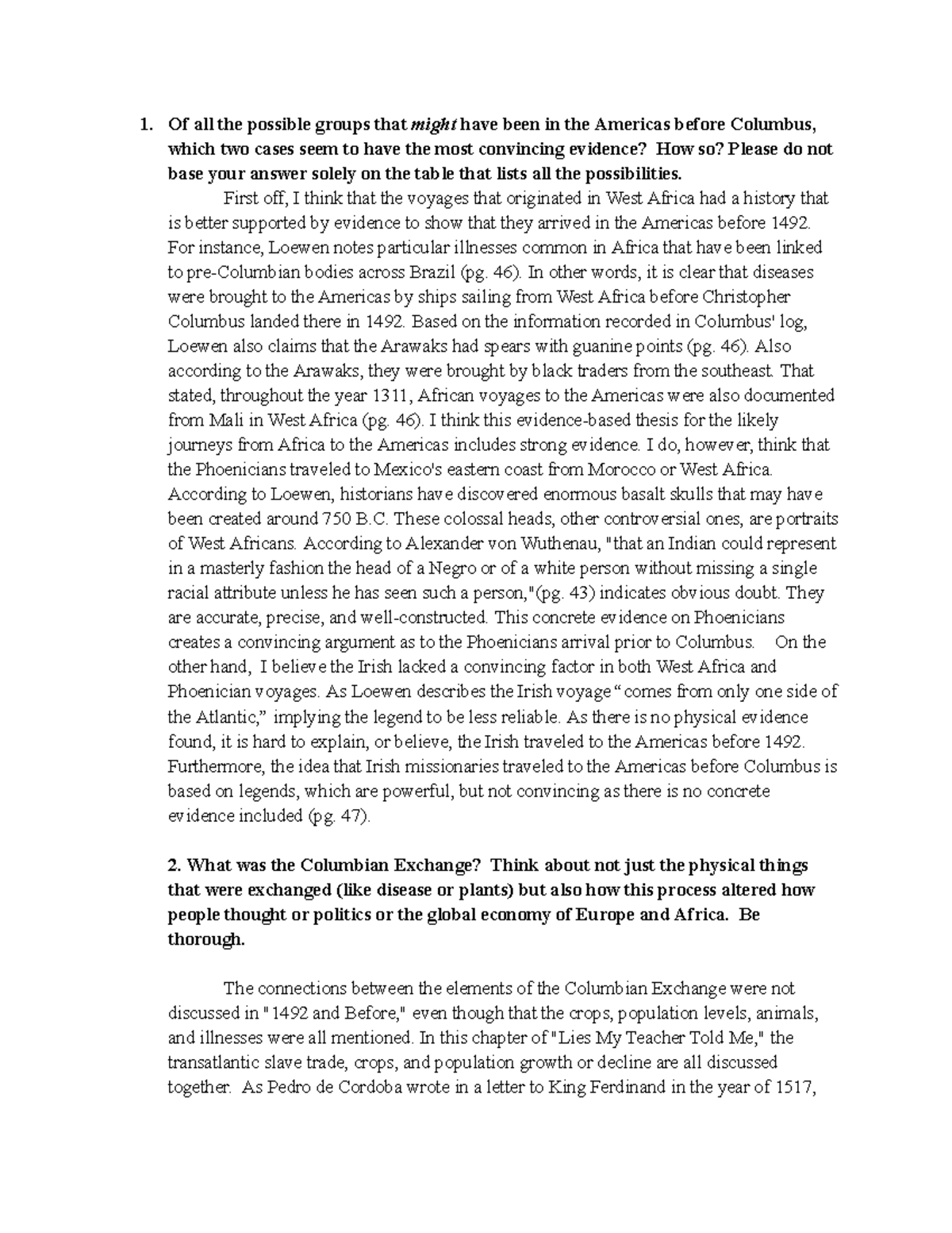 Us history 3 - Of all the possible groups that might have been in the ...