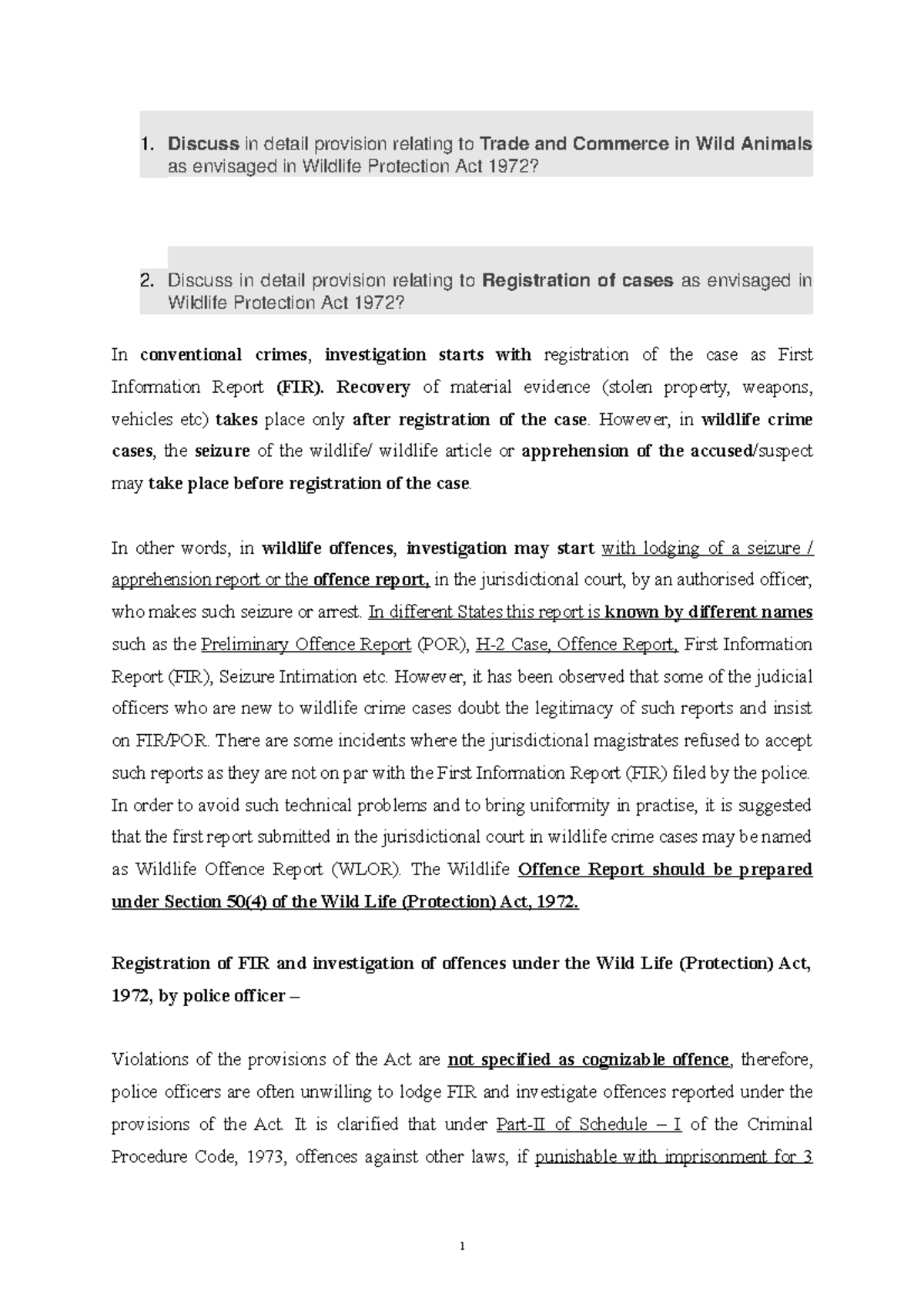 CPC Question mock test Good notes prepared by hard work, read and score ...