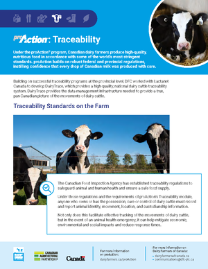 Biosecurity factsheet - Under the proAction® program, Canadian dairy ...