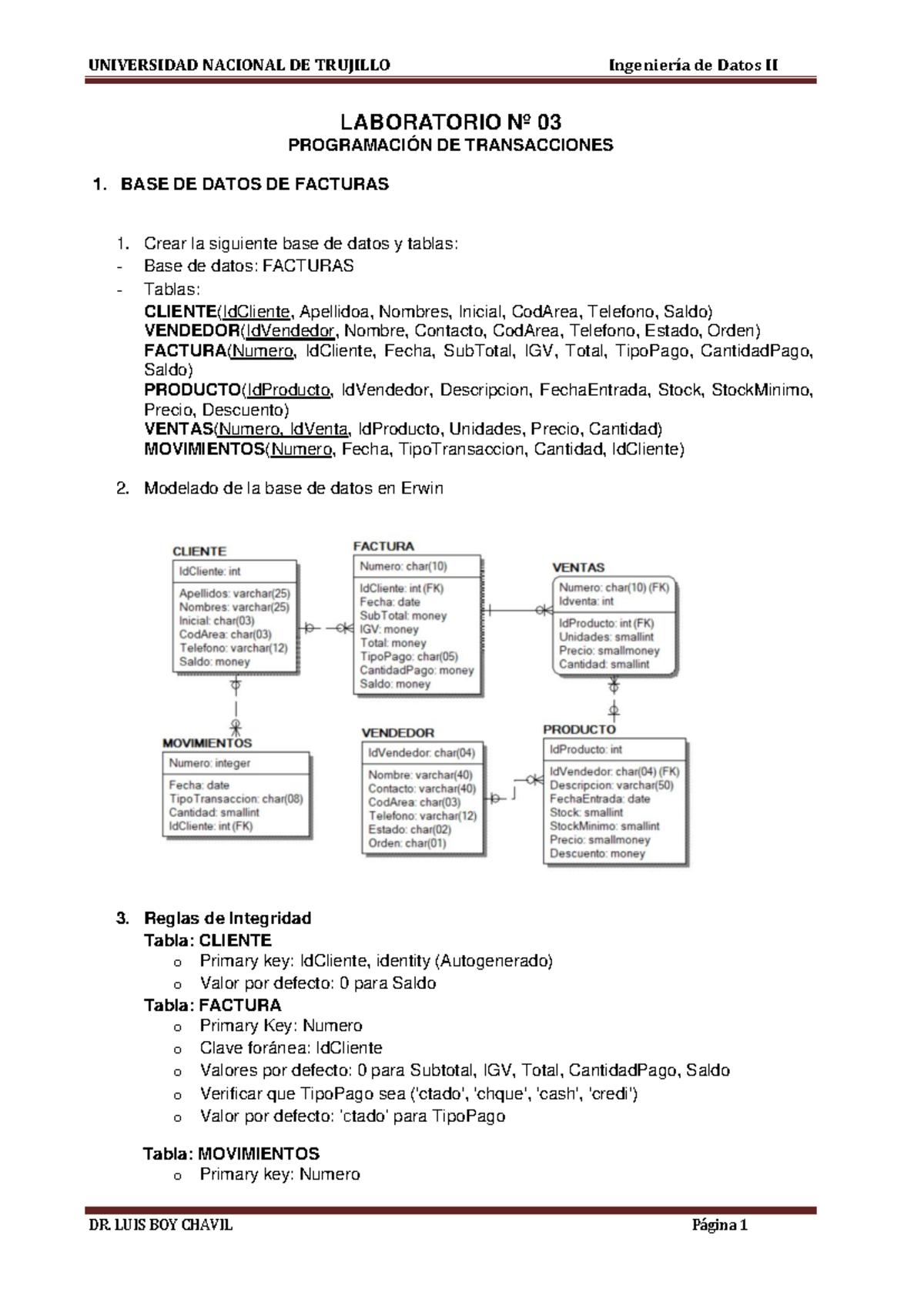 Laboratory of Data Engineering - LABORATORIO Nº 03 PROGRAMACIÓN DE ...