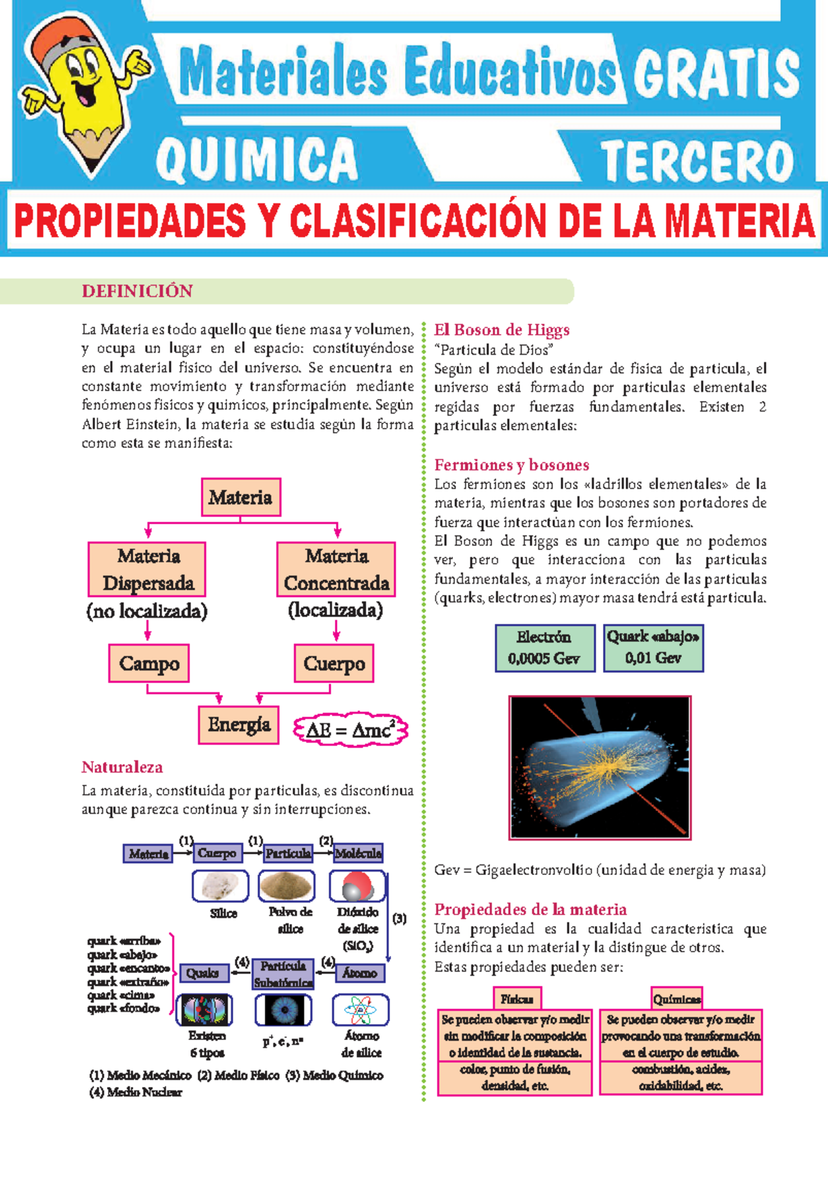 1 3sec Propiedades-y-Clasificación-de-la-materia-Para-Tercer-Grado-de ...