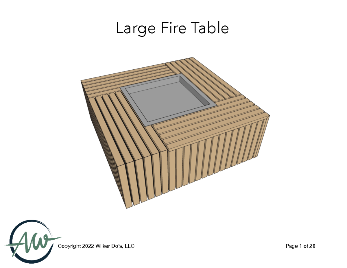 Large-Fire-Table-Plans-xpbfmv - Large Fire Table Notes: These plans ...