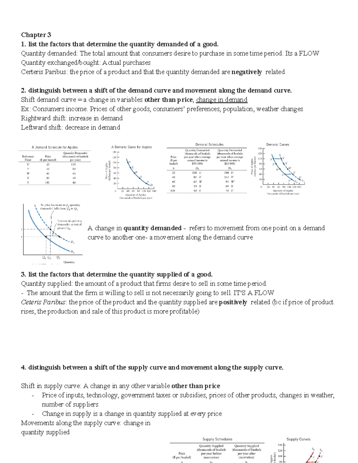 Chapter 3 Lecture Notes Of Learnign Objectives Chapter 3 List The