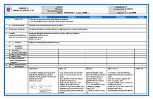 Science LP - Detailed Lesson plan using 5E's - DETAILED LESSON PLAN IN ...