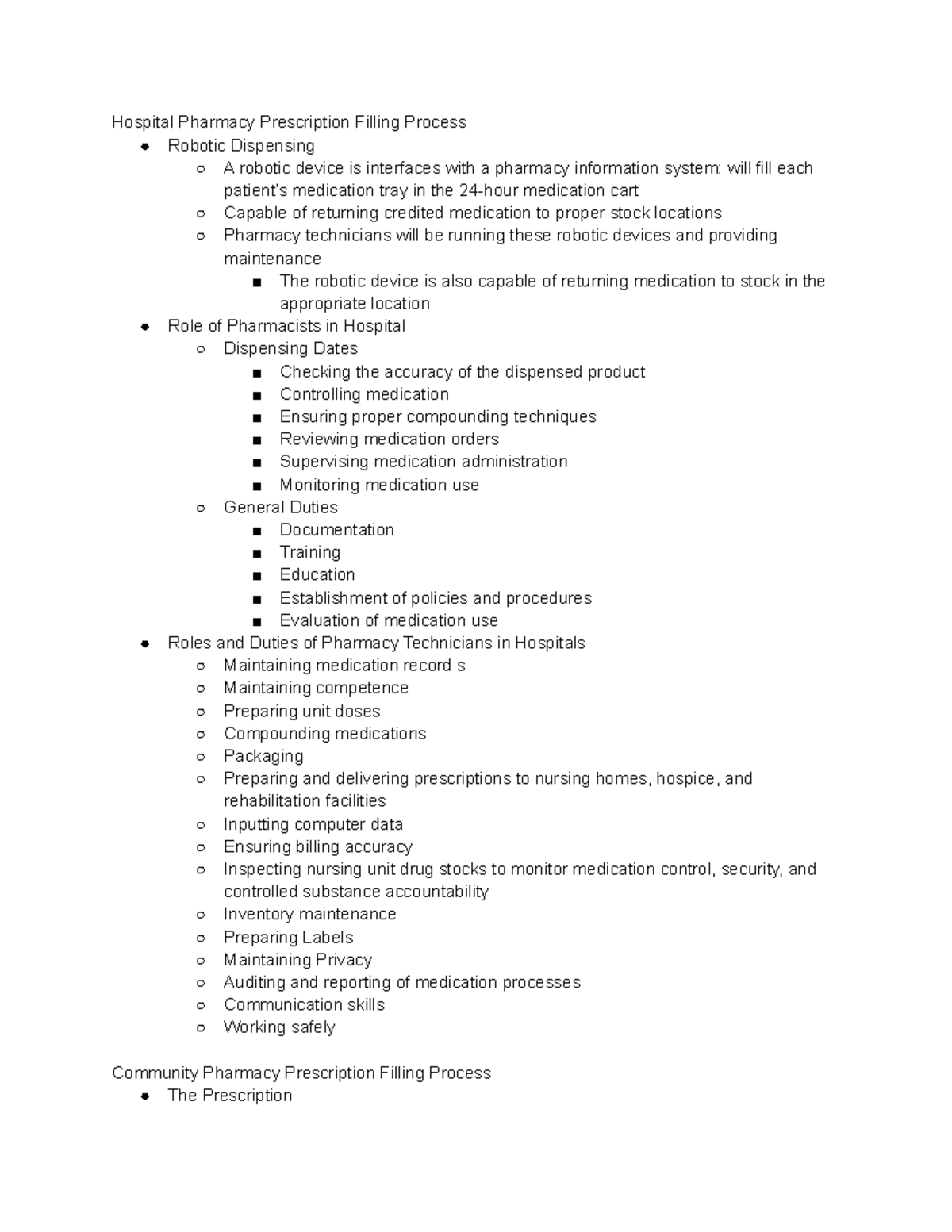 Week 4 Instruction Notes Hospital Pharmacy Prescription Filling week-4-instruction-notes-hospital-pharmacy-prescription-filling