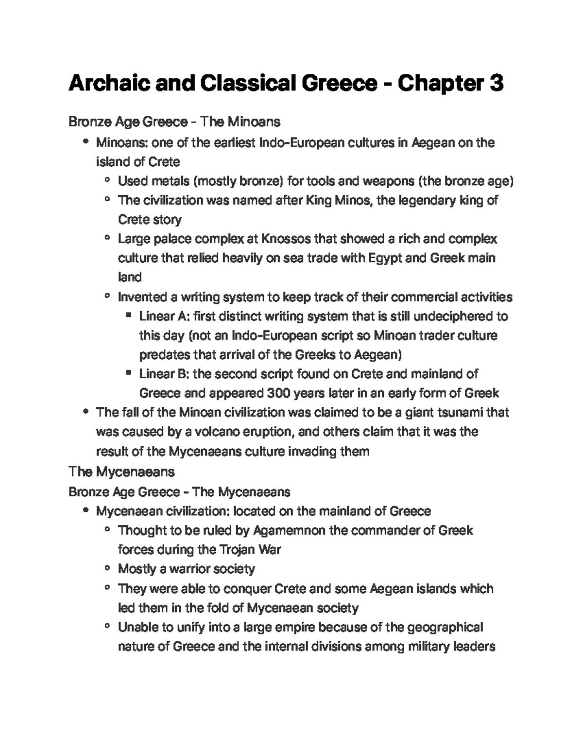 Archaic and Classical Greece - Chapter 3 - A rc h a i c a n d C l a s s ...