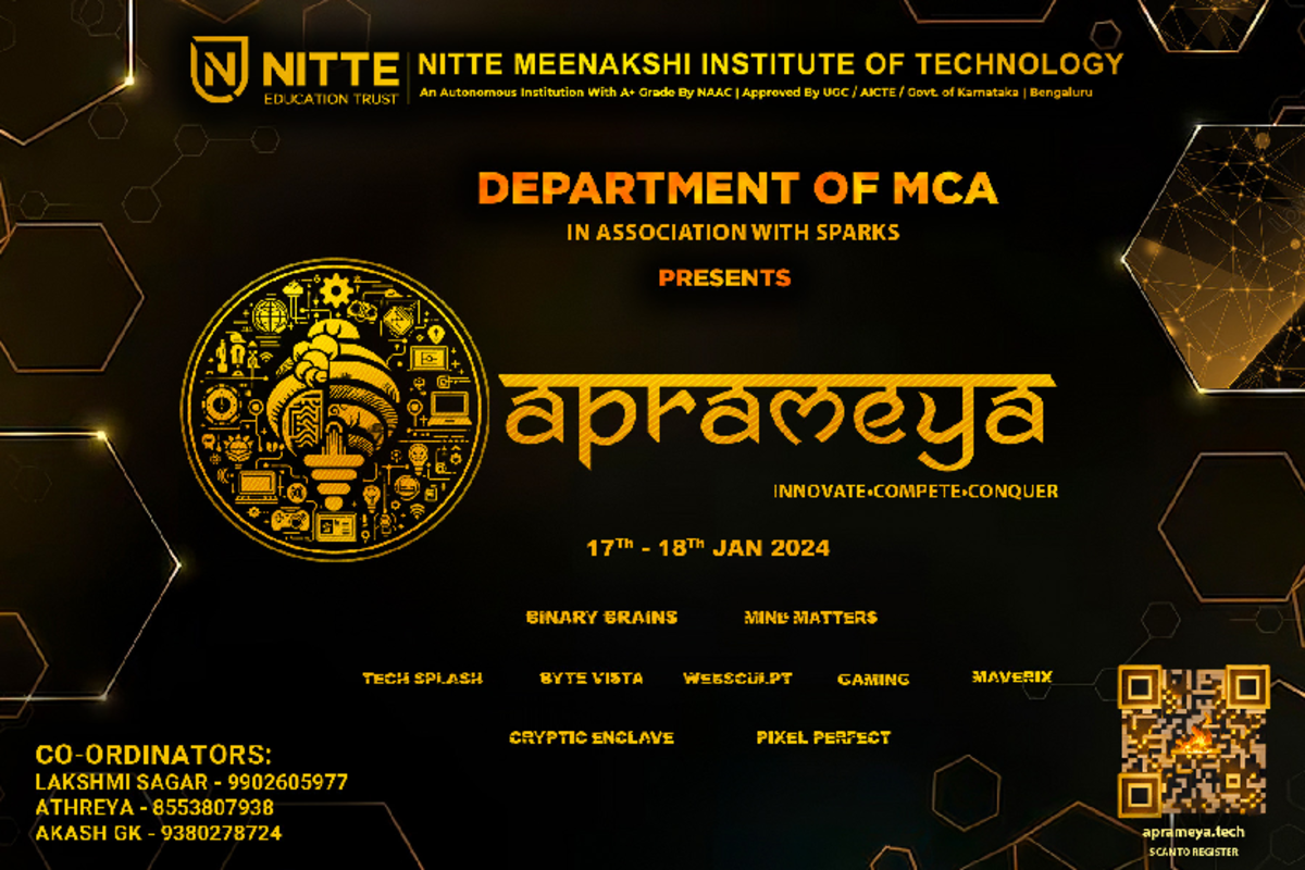 Aprameya-NMIT-2024 - ... - Artificial intelligence and Machine learning ...