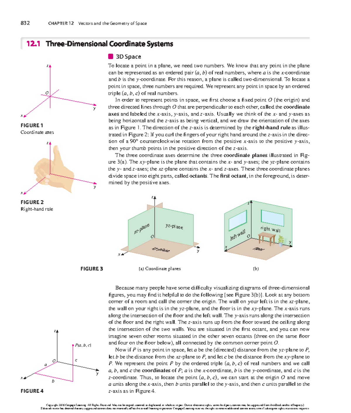 MATH CH - math work - ####### 832 CHAPTER 12 Vectors and the Geometry ...