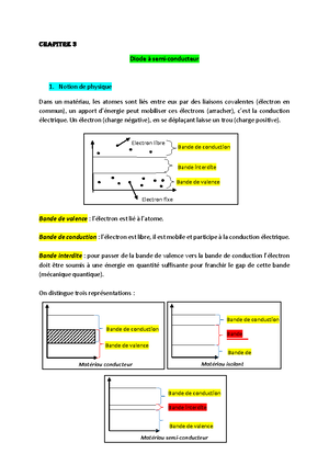 Chapitre 3 diode - Cours de génie électrique de l'université de Béjaïa ...