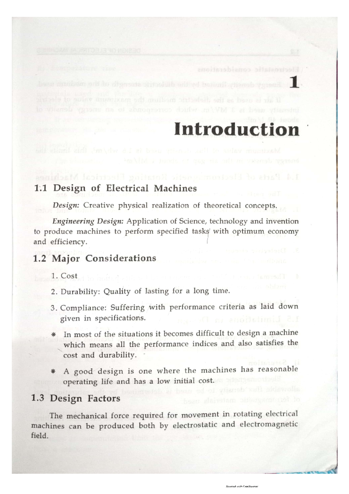 Design of Electrical machines - Studocu