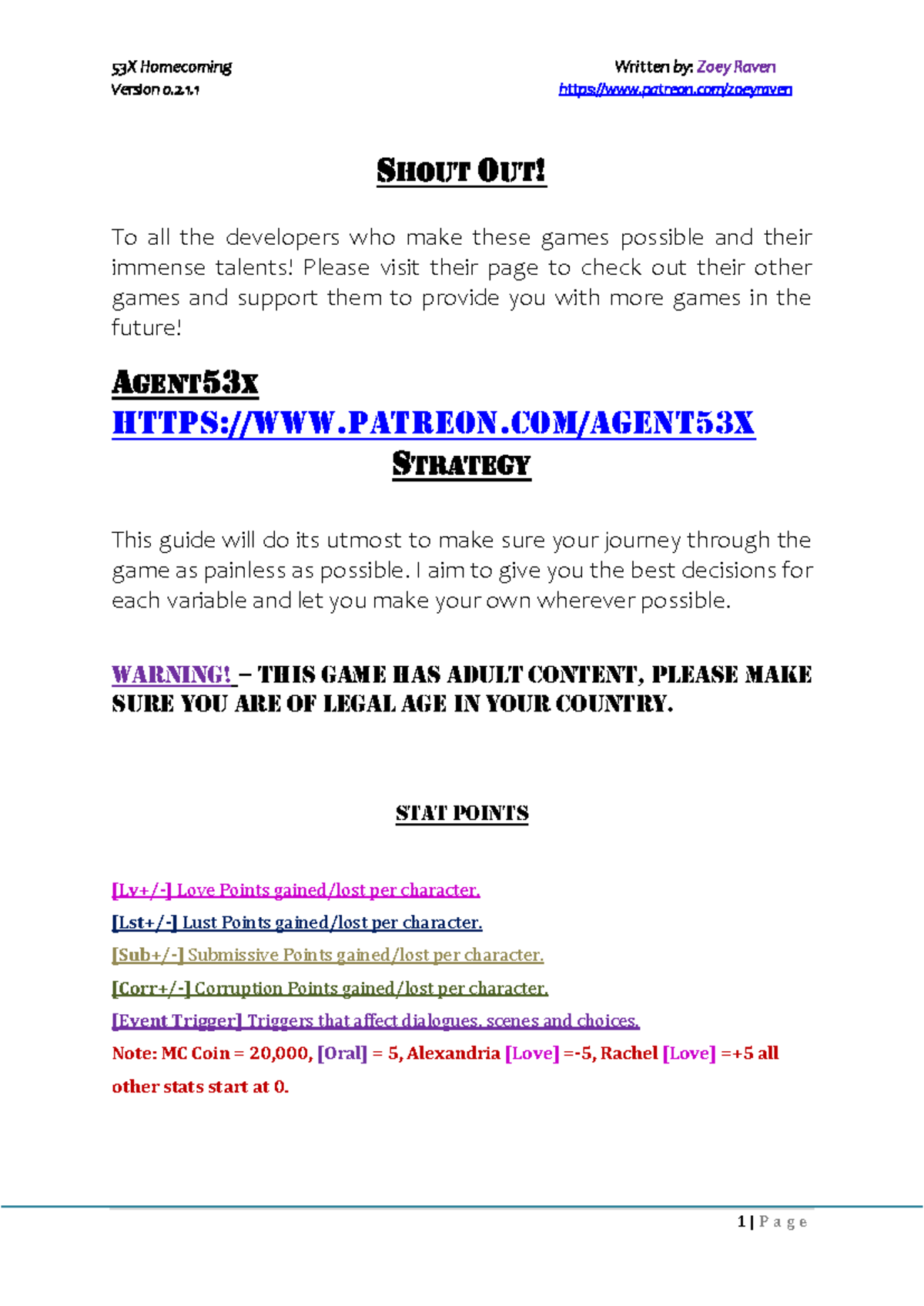 1772358 53x Homecoming v0.2 - Version 0 .2. 1. 1 patreon/zoeyraven ...